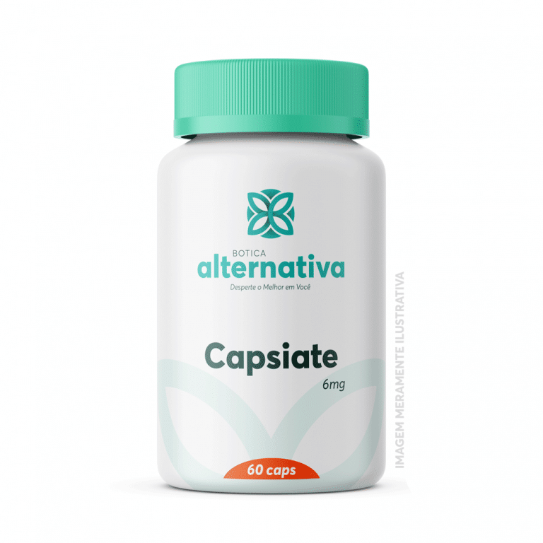 Capsiate 6mg 60 Cápsulas | Botica Alternativa