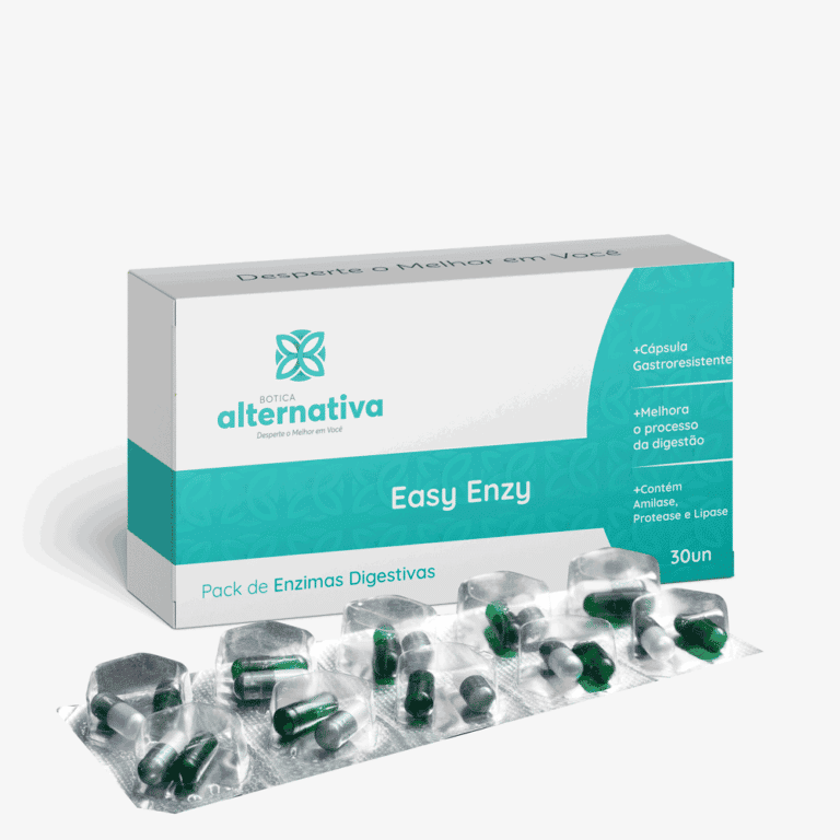 Easy Enzy - Pack de Enzimas Digestivas 30 doses | Botica Alternativa