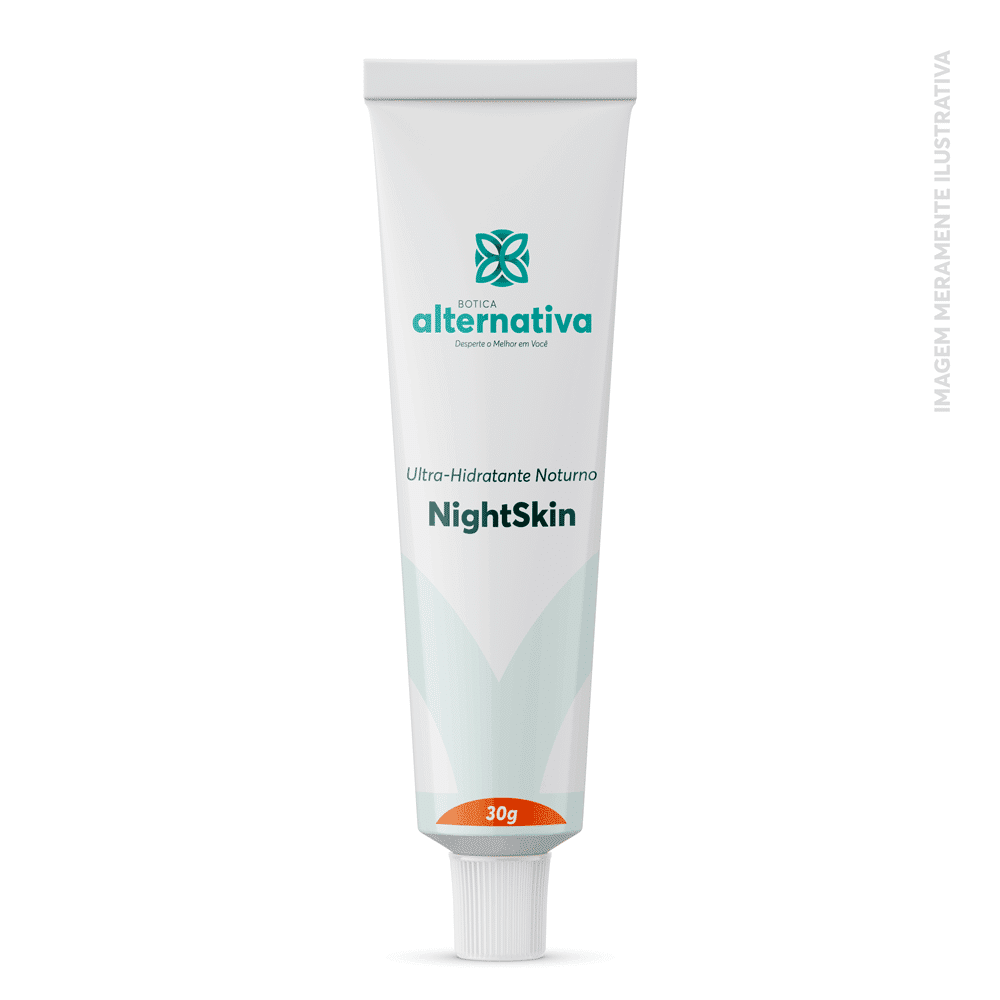 Night Skin - Creme Noturno Anti Aging 30g | Botica Alternativa