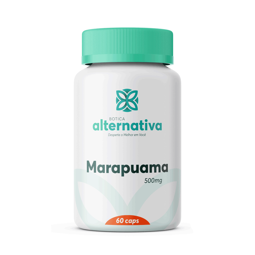 Marapuama 500mg 60 Cápsulas | Botica Alternativa