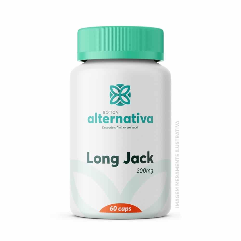 Long Jack 200mg 60 Cápsulas | Botica Alternativa