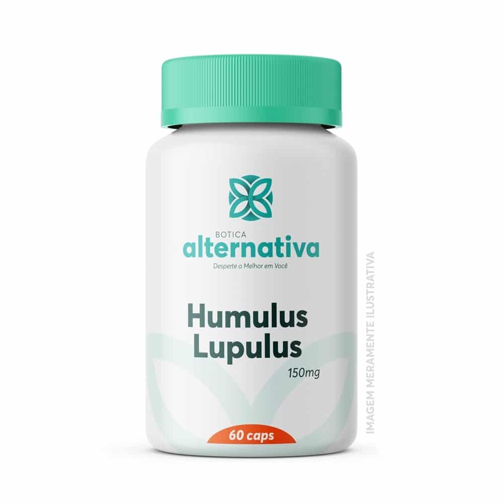 Humulus lupulus 150mg 60 Cápsulas | Botica Alternativa