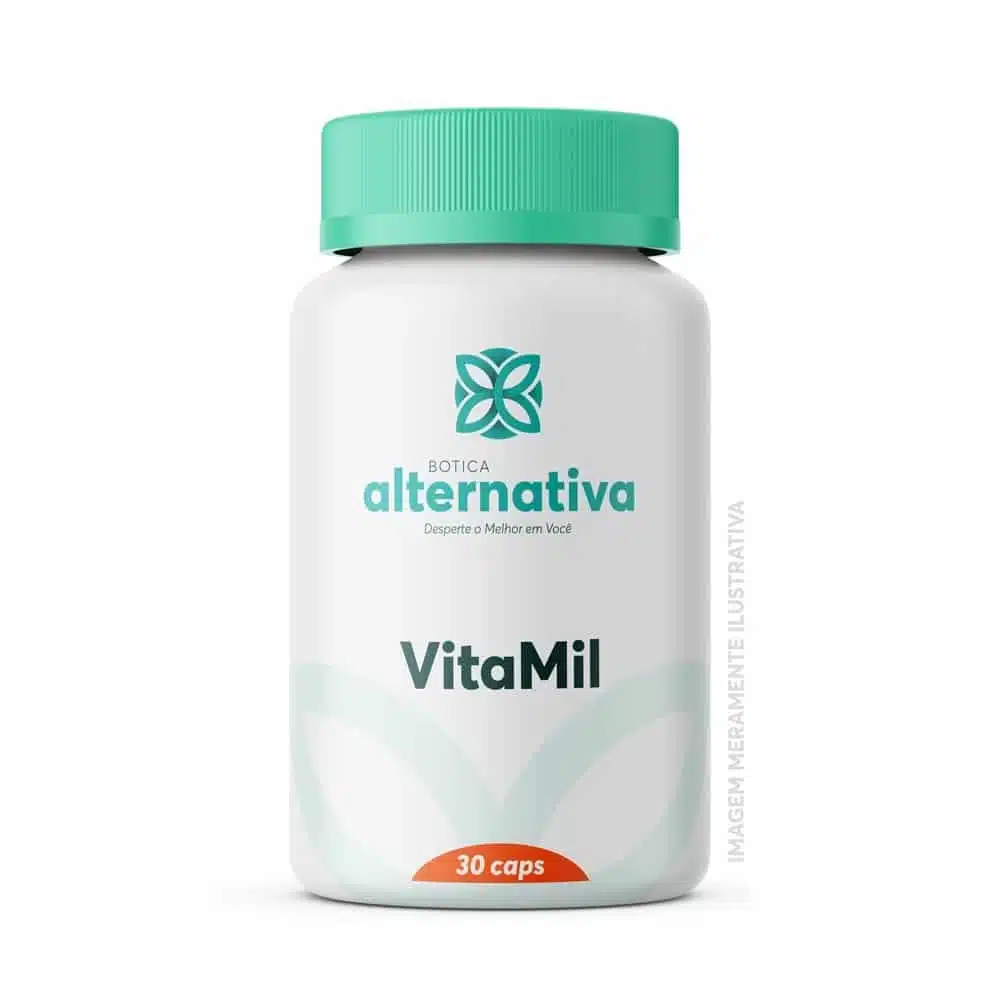VitaMil - Multivitamínico & Minerais 30 cápsulas | Botica Alternativa