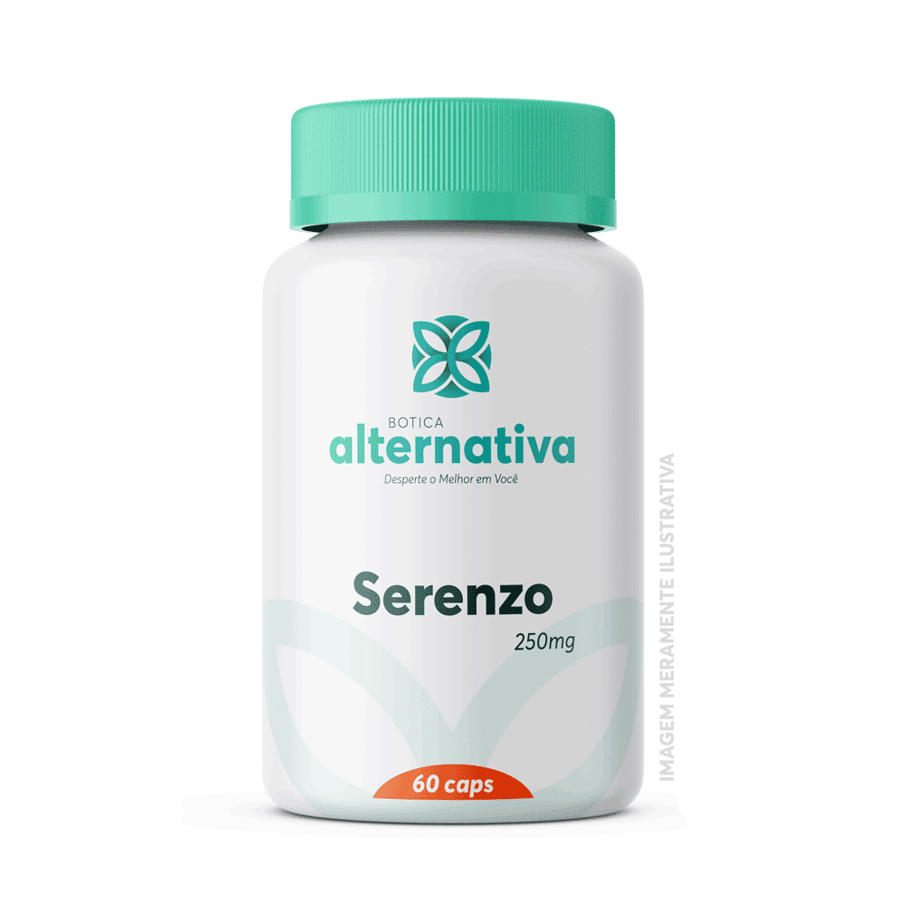 Serenzo 250mg 60 Cápsulas | Botica Alternativa