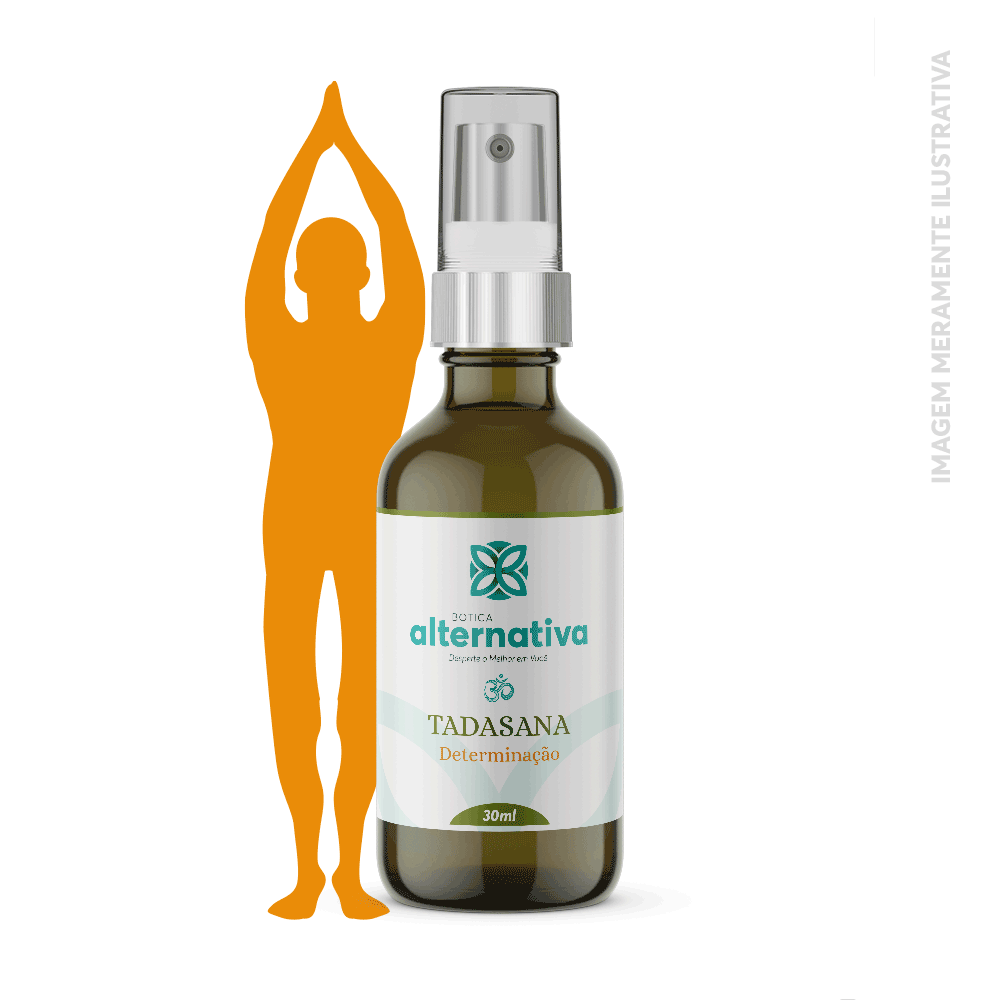 Spray Determinação – TADASANA 30ml | Botica Alternativa