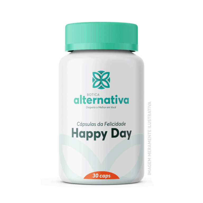 Happy Day – Cápsulas da Felicidade 30 caps | Botica Alternativa