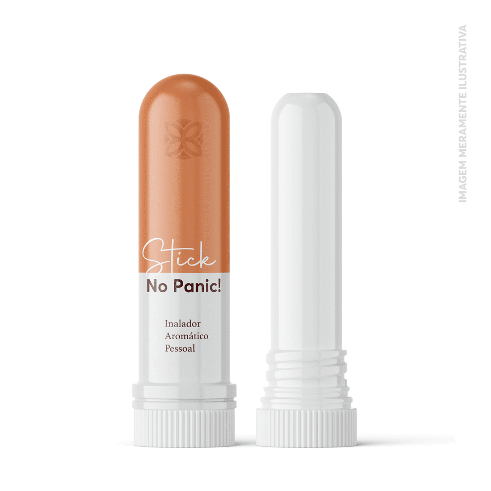Stick No Panic - Inalador Aromático Pessoal | Botica Alternativa