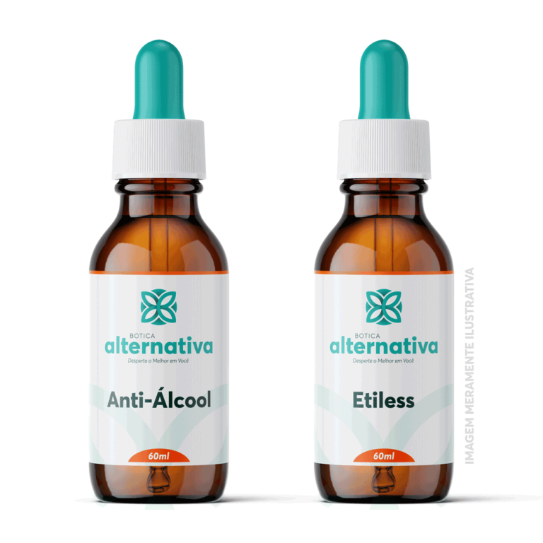 Kit Anti-Álcool / Floral Anti-Álcool 60ml + Etiless - Homeopatia 60mL ...