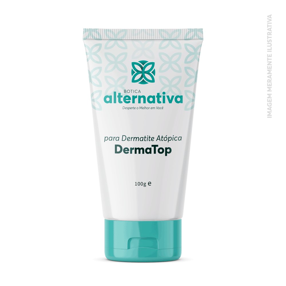 Derma-Top - Creme para Dermatite Atopica 100g | Botica Alternativa