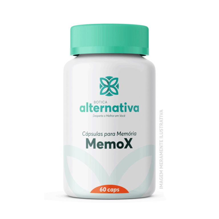 MemoX - Cápsulas para a Memória 60caps | Botica Alternativa