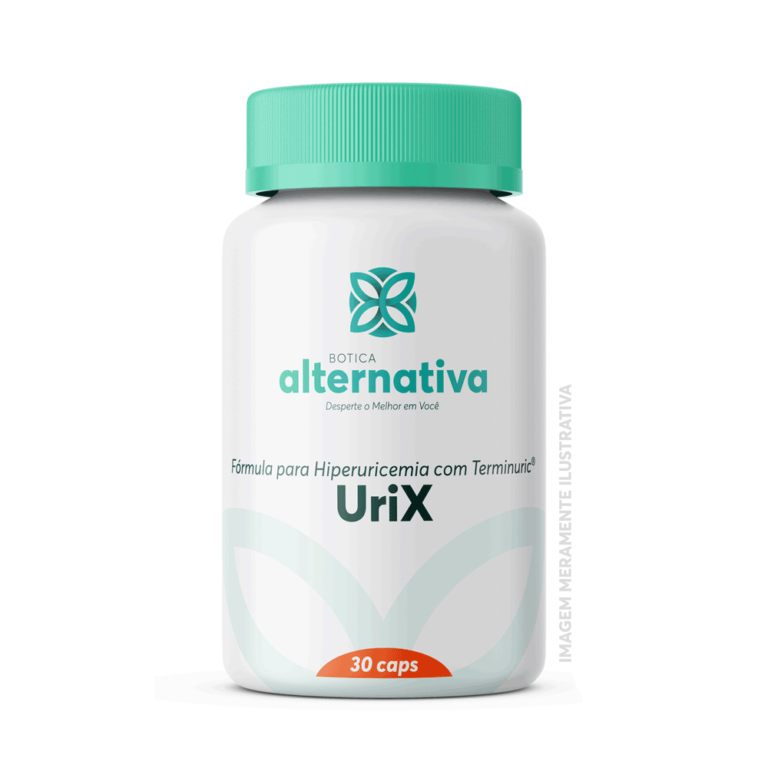UriX - Fórmula para Hiperuricemia com Terminuric ® - 30caps | Botica ...