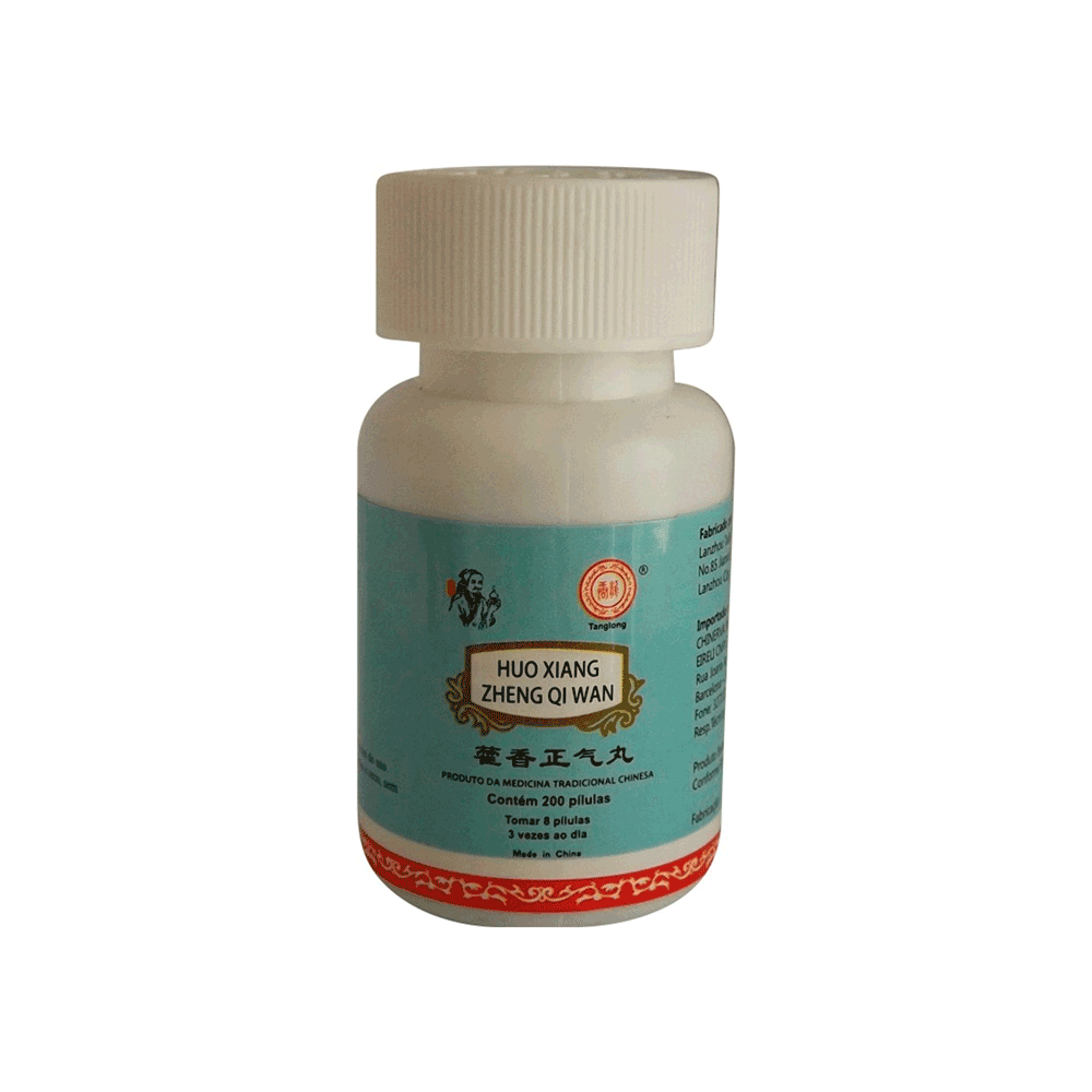 HUO XIANG ZHENG QI SAN - CHINERVA - 200 pílulas | Botica Alternativa