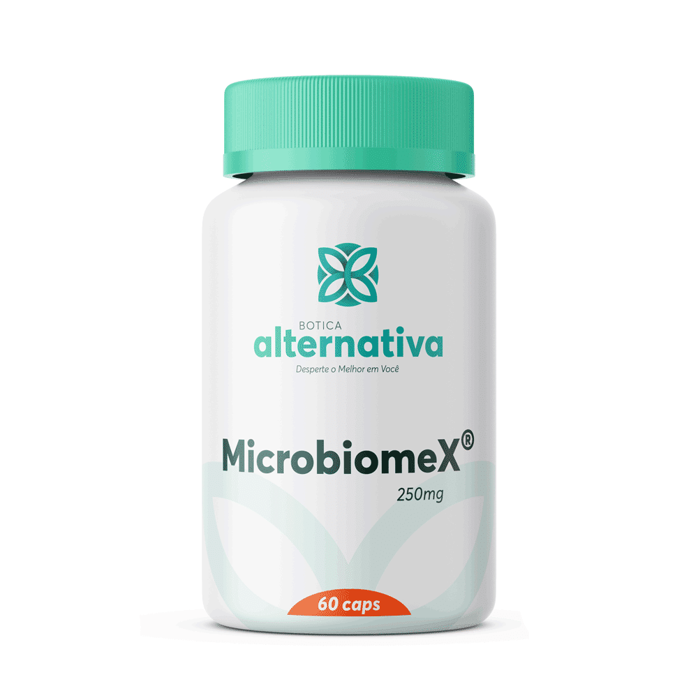 MicrobiomeX® 250mg 60caps | Botica Alternativa