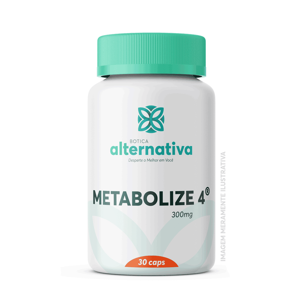 METABOLIZE® 4 - 30 Cápsulas | Botica Alternativa