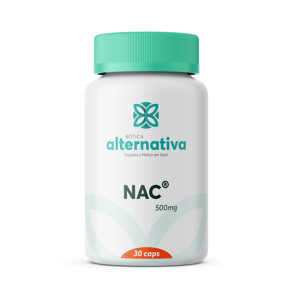NAC® 500mg – 30caps | Botica Alternativa