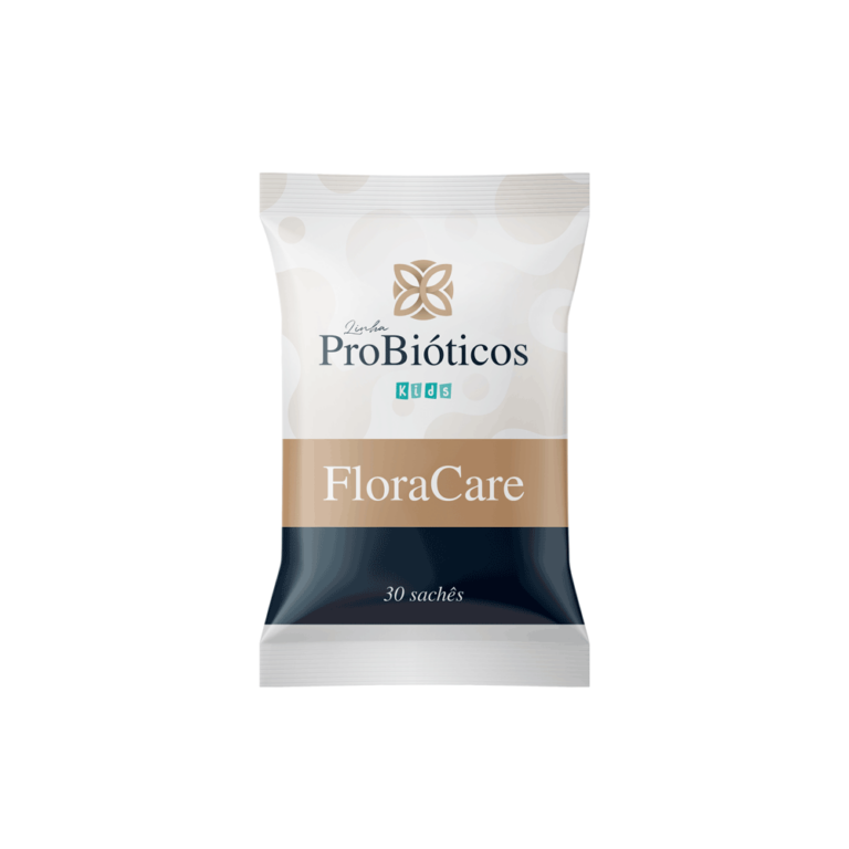 FloraCare KIDS - Probiótico e Fibras para Intestino Preso - 30 sachês ...
