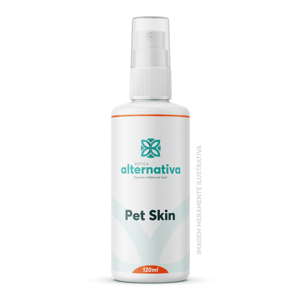 PET Skin - Spray Antifúngico, Cicatrizante e Anti-inflamatório - 60ml ...